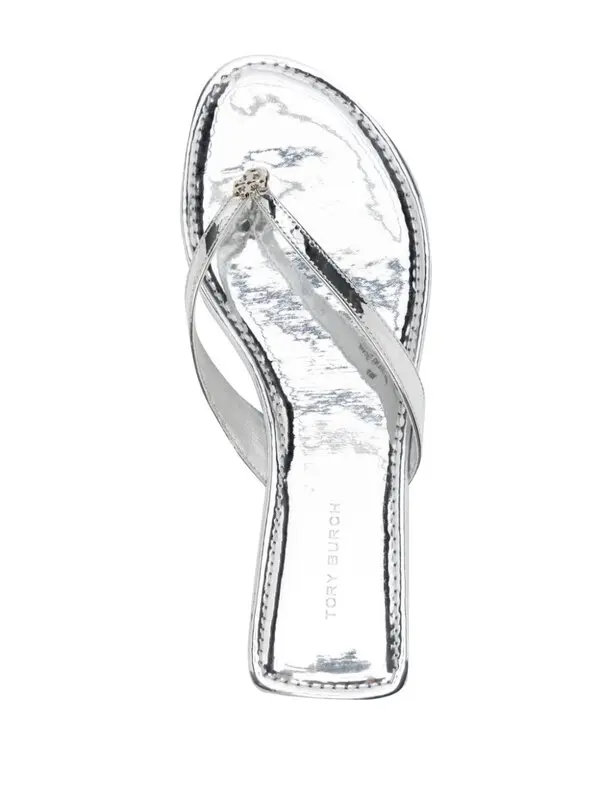 Tory Burch Logo-plaque Flip-flops