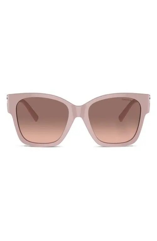 Tiffany & Co. 54mm Square Sunglasses - Pink