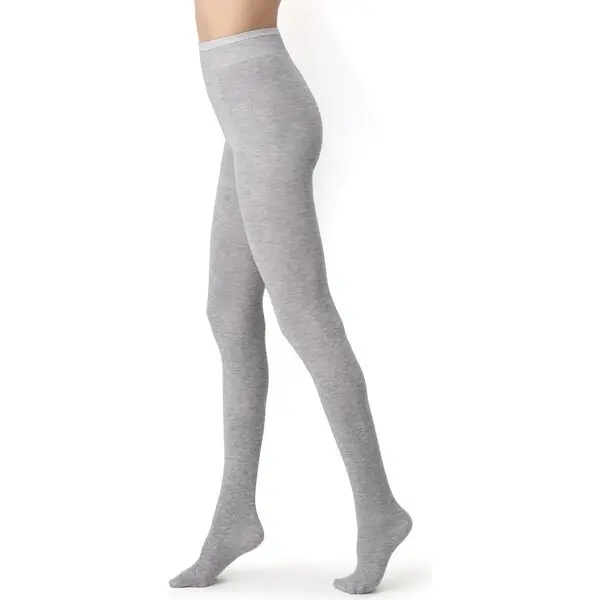 Oroblu Comfort Touch Tights - Grey Melange