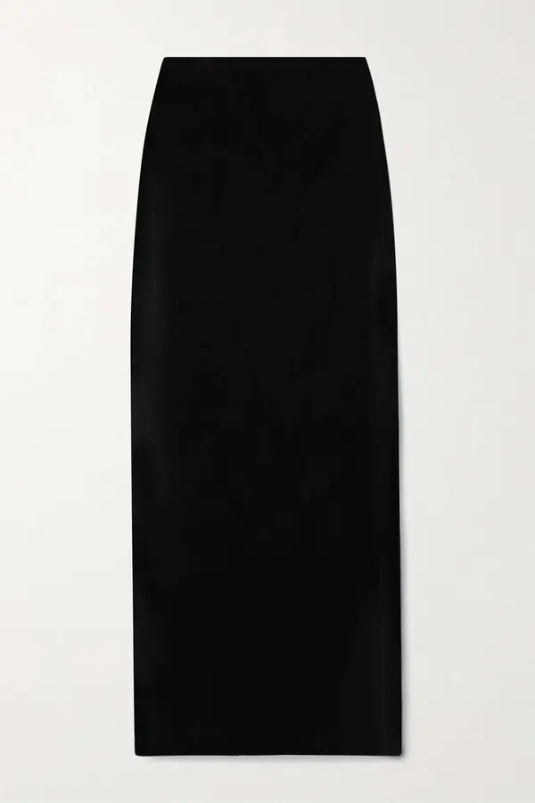 Wardrobe.NYC Velvet Maxi Skirt