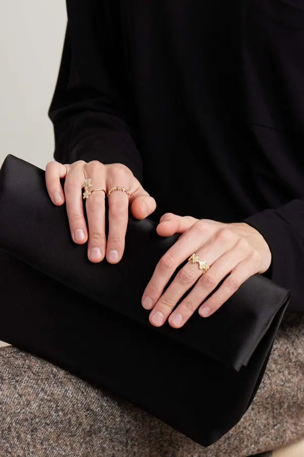 SYDNEY EVAN Moroccan Eternity Diamond Ring