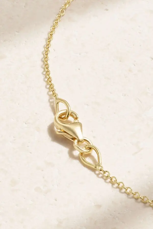 JENNIFER MEYER Mini Horseshoe Diamond Bracelet