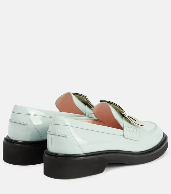 ROGER VIVIER Viv' Rangers Loafers - Blue