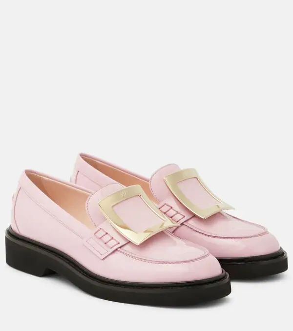 ROGER VIVIER Viv' Rangers Loafers - Pink