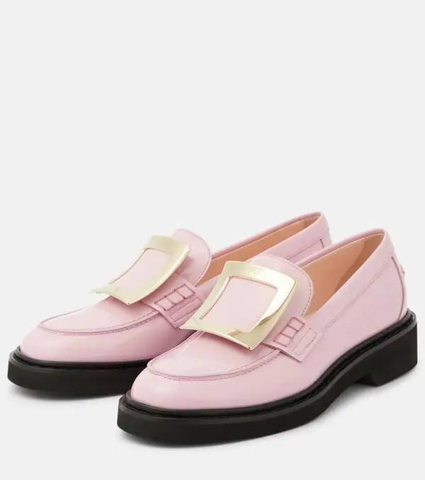 ROGER VIVIER Viv' Rangers Loafers - Pink