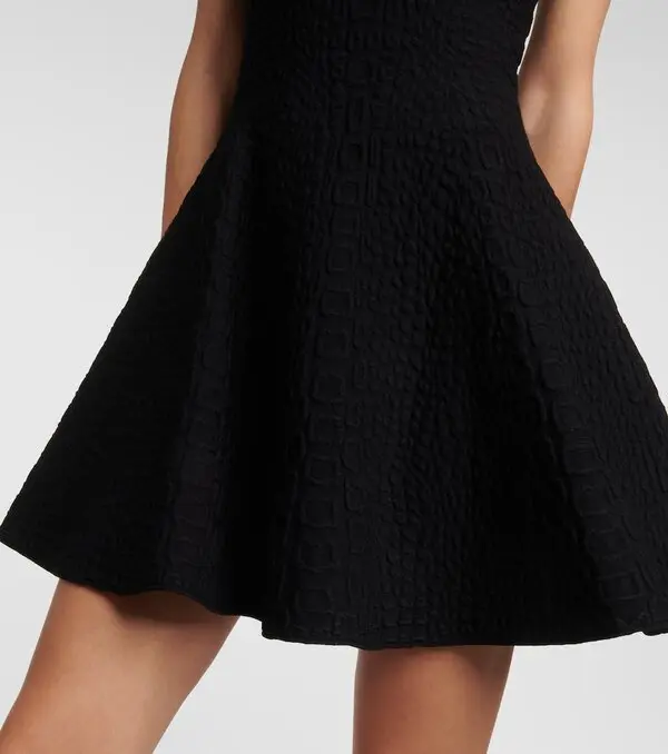 Alaïa Croc-effect Minidress