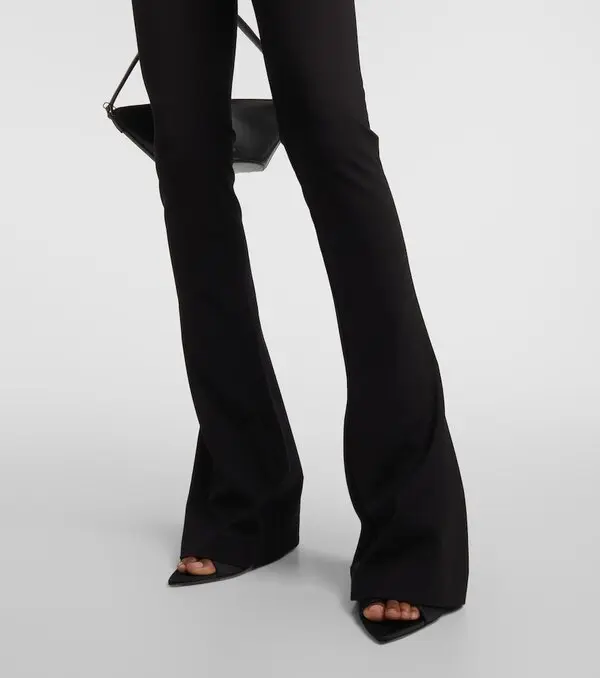 Attico Cutout Flared Pants