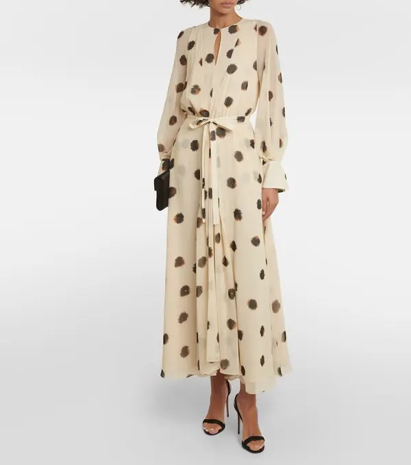 Altuzarra Peirene Printed Maxi Dress