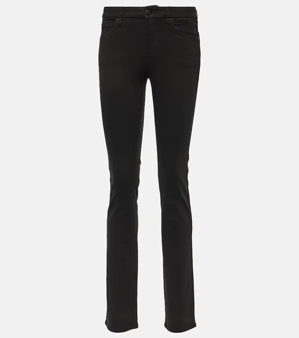 7 For All Mankind High-rise Straight Jeans