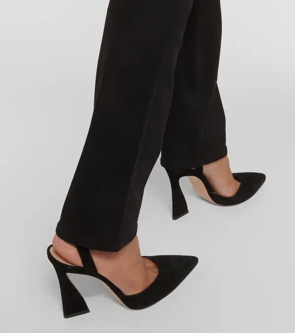 7 For All Mankind High-rise Straight Jeans