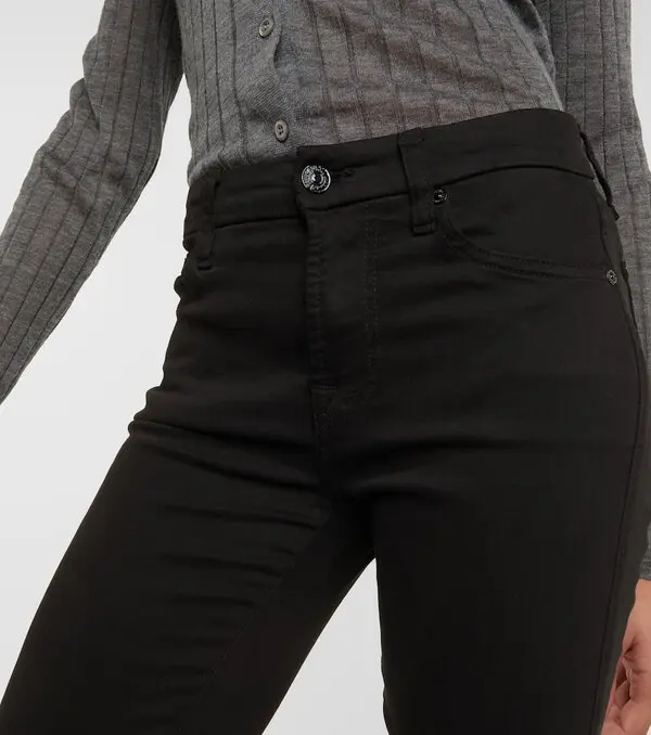 7 For All Mankind High-rise Straight Jeans
