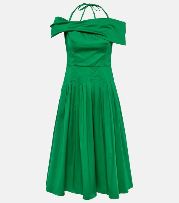 Emerald Green Silk Dresses | Editorialist