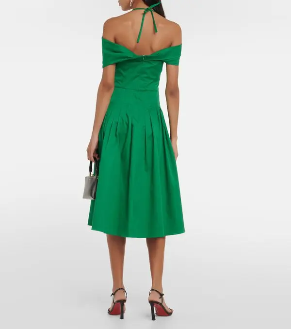 chiffon emerald green bridesmaid dresses Chiffon Spaghetti Straps Green Bridesmaid Dress with Slit main image 0