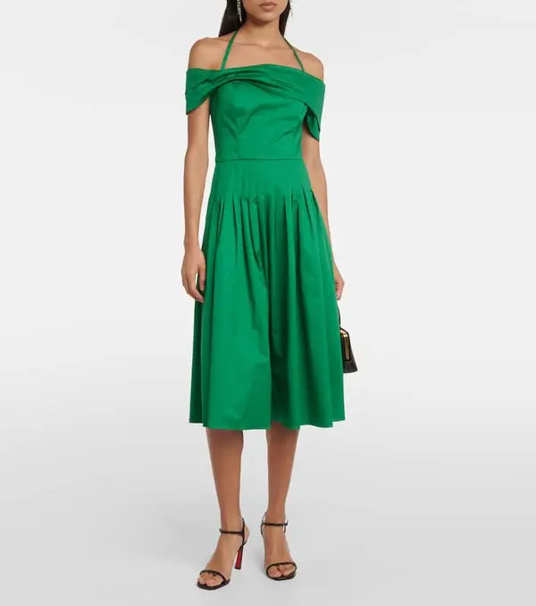 Emerald Green Silk Dresses | Editorialist