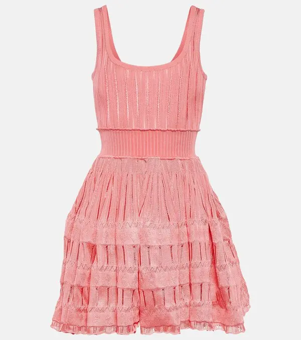 Alaïa Crinoline Minidress - Pink