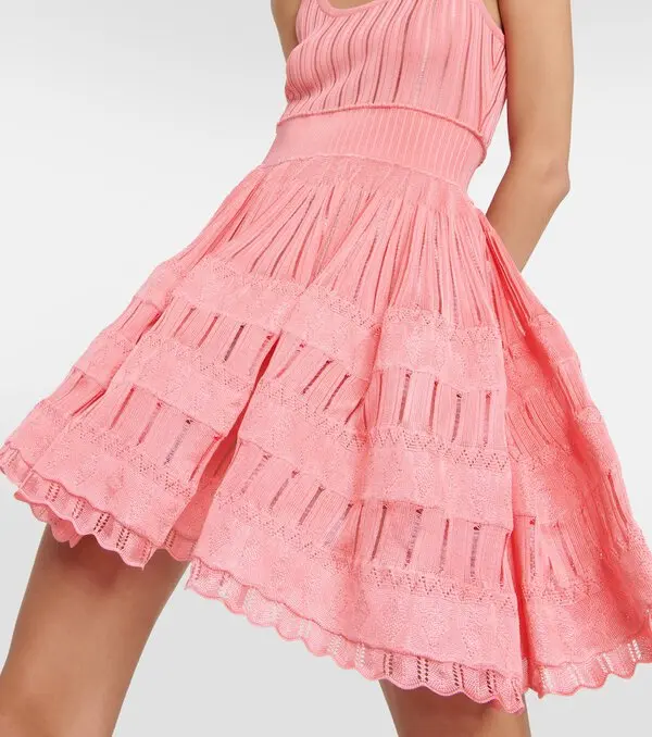 Alaïa Crinoline Minidress - Pink