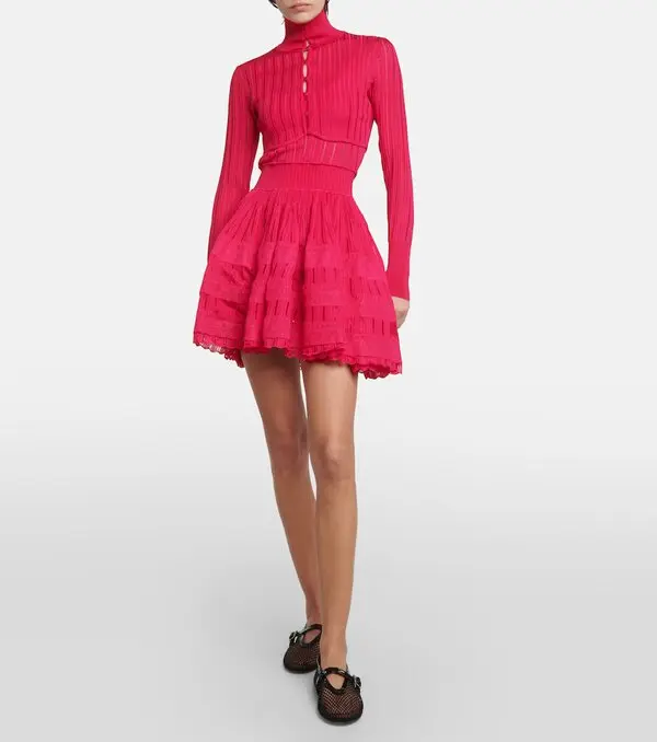 Alaïa Crinoline Mini Dress