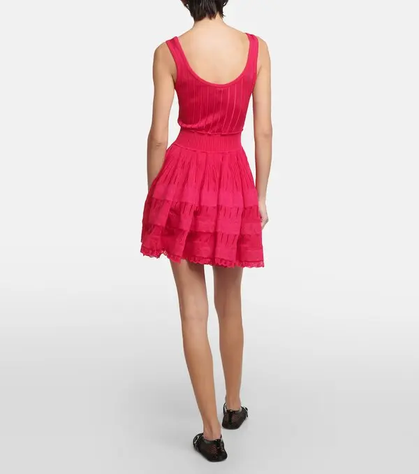 Alaïa Crinoline Mini Dress