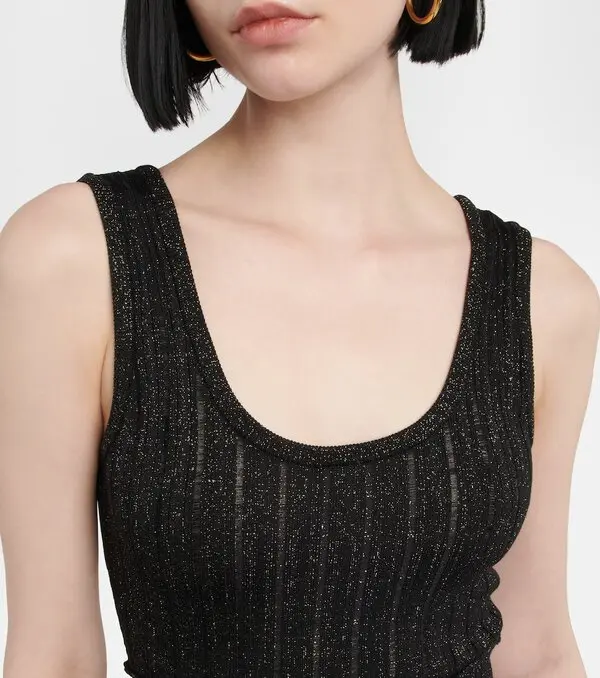 Alaïa Crinoline Wool-blend Mini Dress