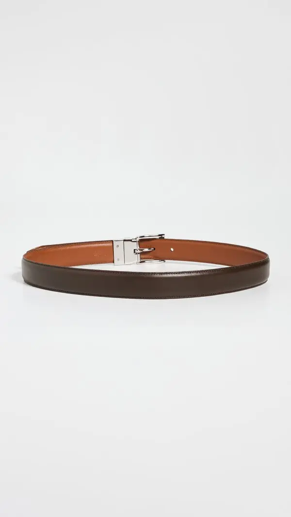 Polo Ralph Lauren Reversible Leather Belt - Brown/cognac