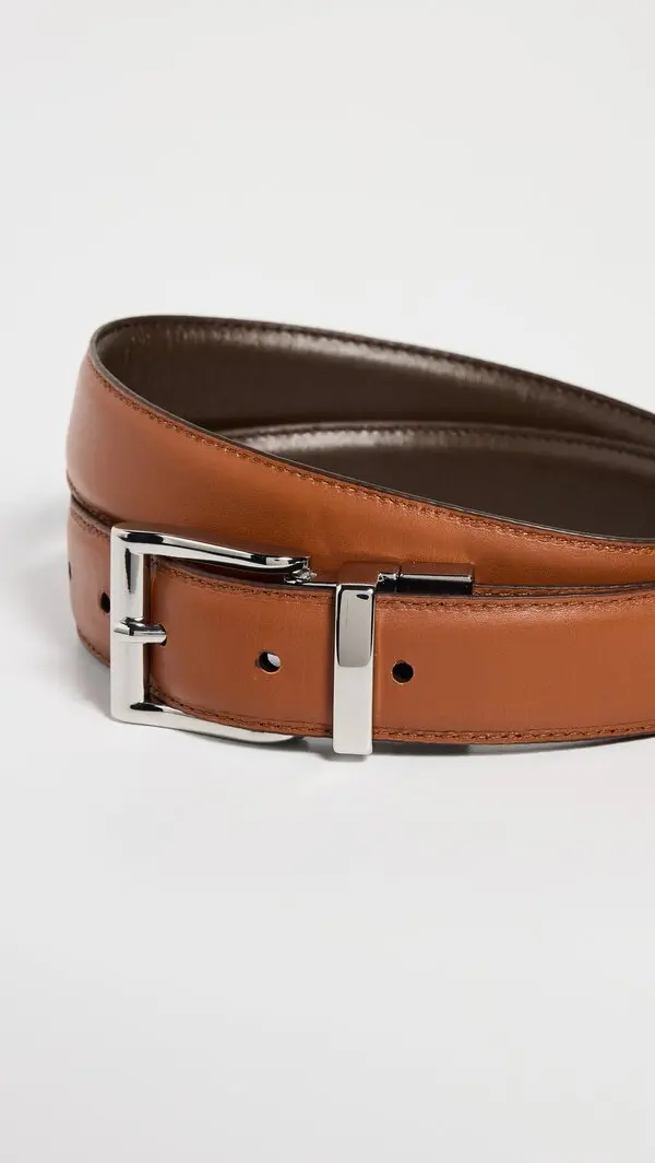 Polo Ralph Lauren Reversible Leather Belt - Brown/cognac