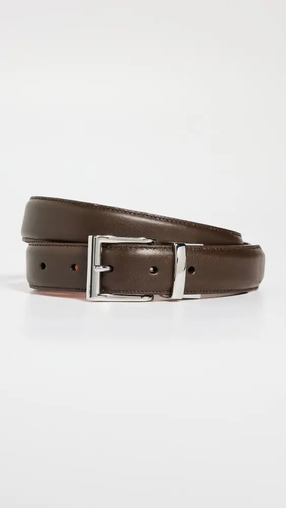 Polo Ralph Lauren Reversible Leather Belt - Brown/cognac