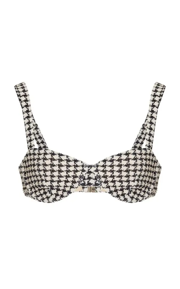 ELCE Escape Bustier Bikini Top - Print