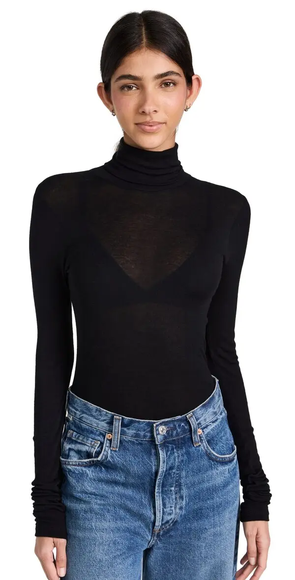 Sold Out NYC The Cashmere Turtleneck - Black