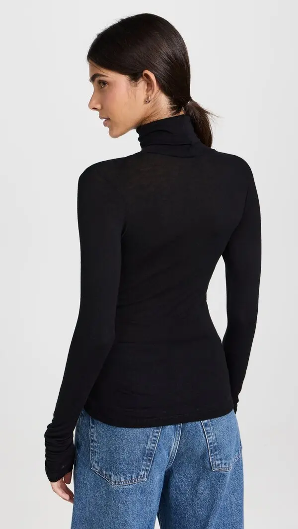 Sold Out NYC The Cashmere Turtleneck - Black