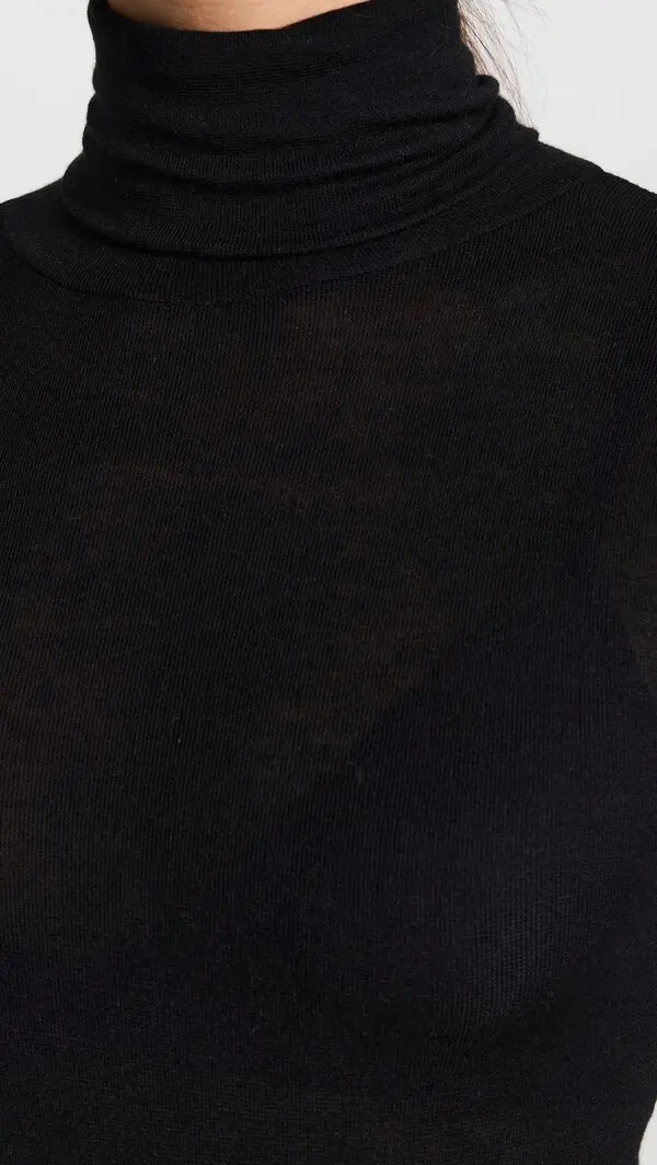 Sold Out NYC The Cashmere Turtleneck - Black