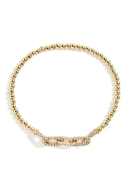 Baublebar Pavé Chain Link Bracelet - Clear