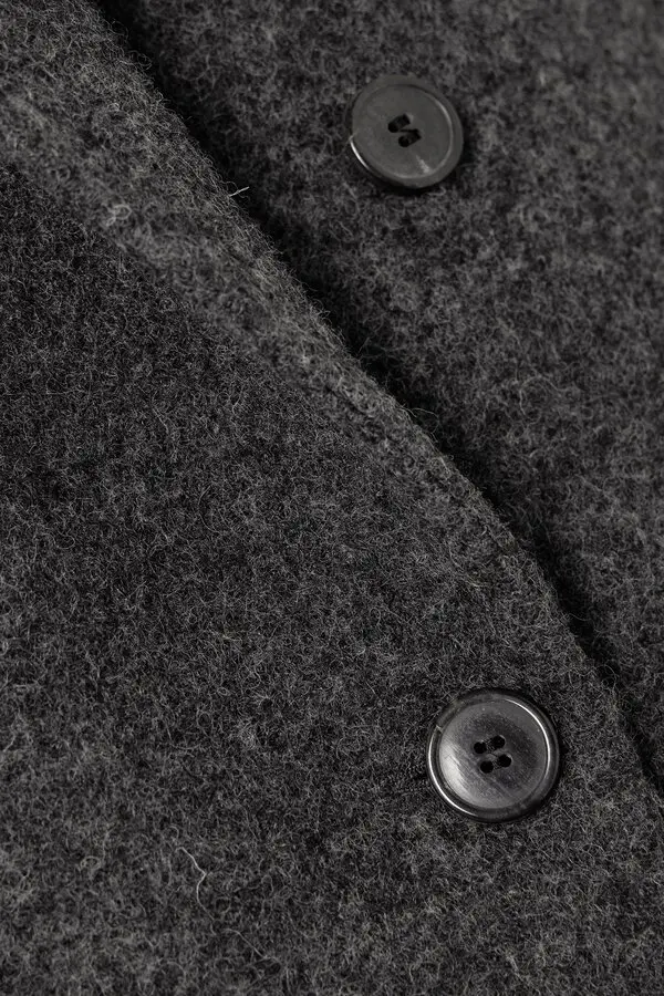 Dries Van Noten Oversized Double-breasted Wool Jacket