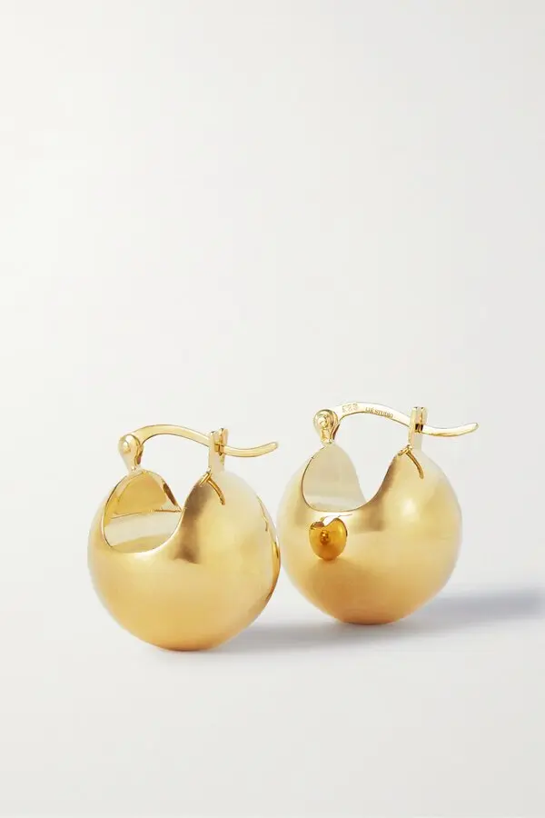 Lié Studio The Ingrid -plated Earrings