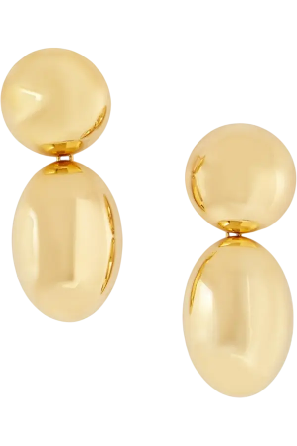 Lié Studio The Klara -plated Earrings - Gold