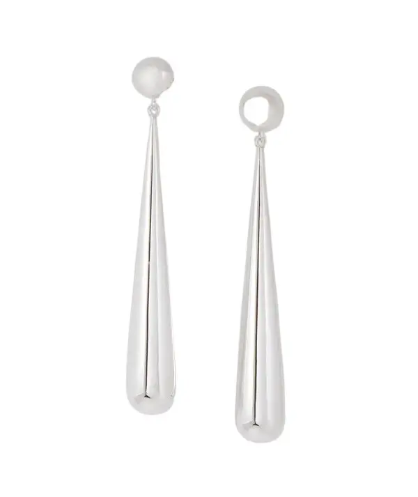 LIÉ STUDIO The Louise Drop Earrings - Silver