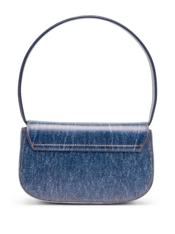 DIESEL® Leather Shoulder Bag - Blue
