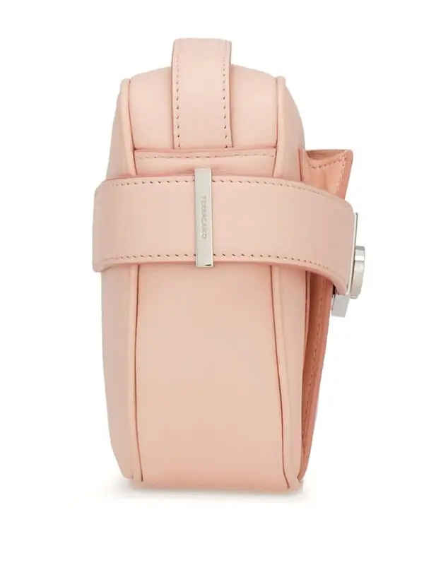FERRAGAMO Small Leather Camera Bag - Pink
