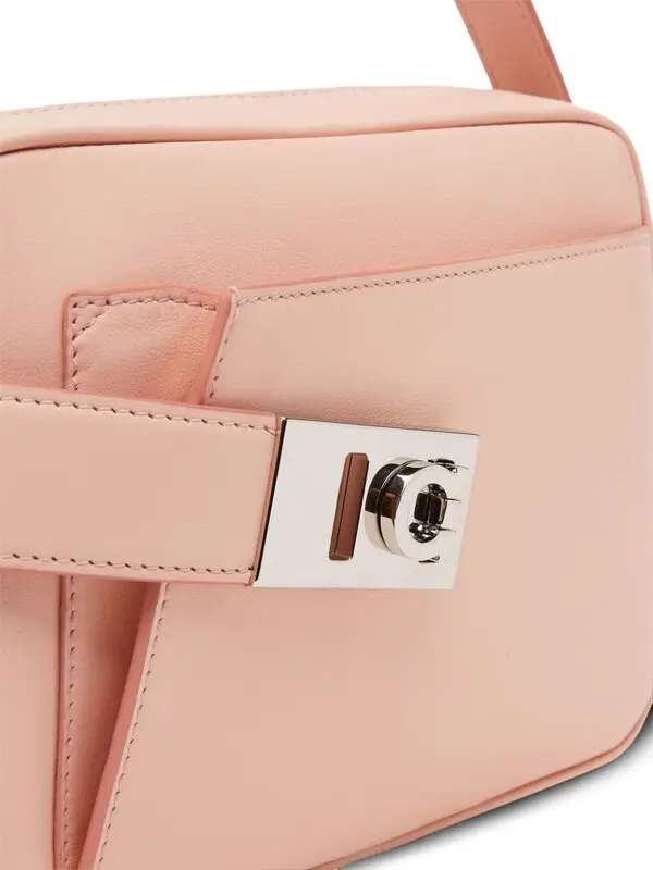 FERRAGAMO Small Leather Camera Bag - Pink