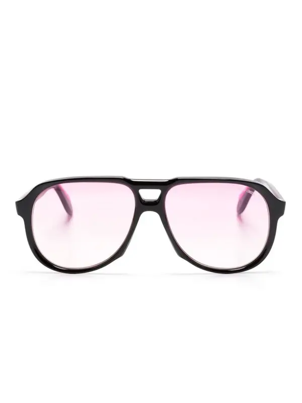 CUTLER & GROSS 9782 Navigator-frame Sunglasses - Pink