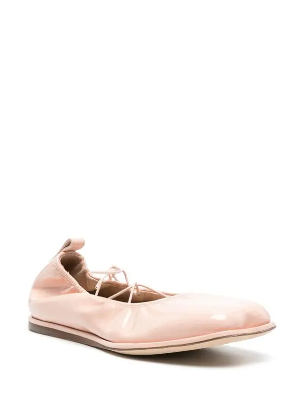 Simone Rocha Heart-toe Ballerina Shoes - Pink