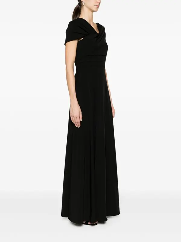 Co Grecian Asymmetric Maxi Dress