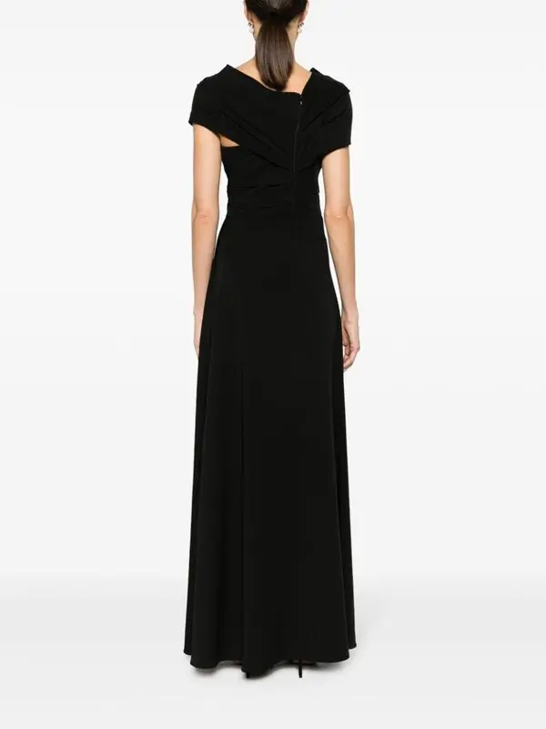 Co Grecian Asymmetric Maxi Dress