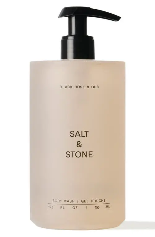 SALT & STONE Black Rose & Oud Body Wash - No Color
