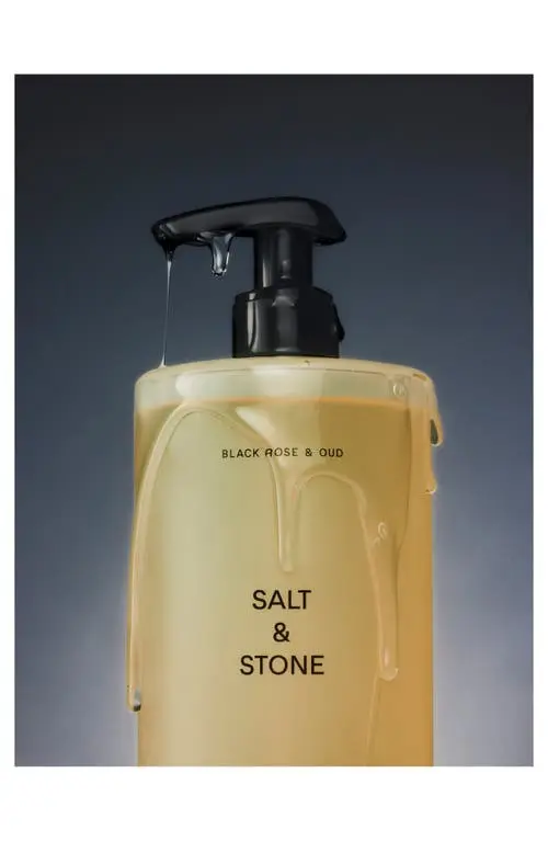 SALT & STONE Black Rose & Oud Body Wash - No Color