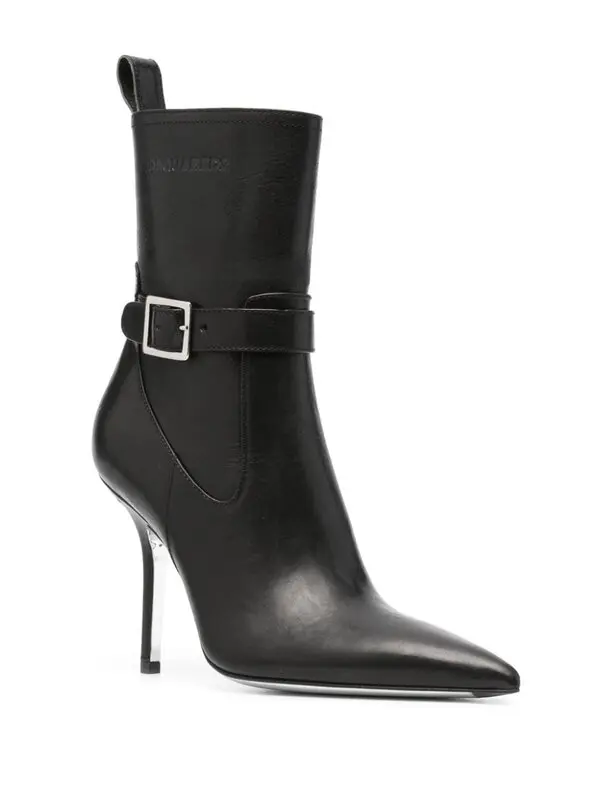 Dsquared2 120mm Leather Boots