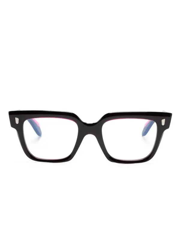 CUTLER & GROSS Rectangle Eyeglasses - Black
