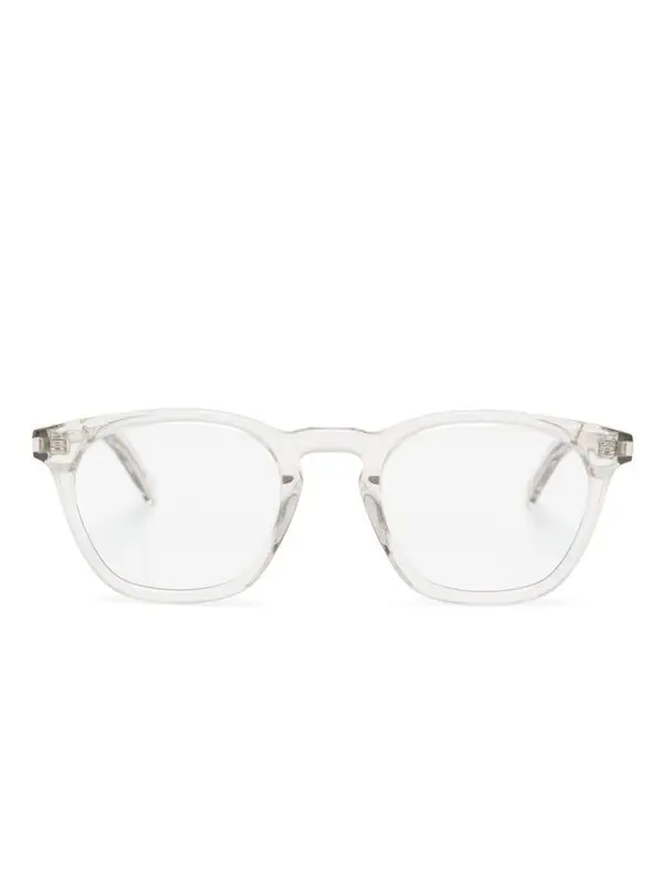 Saint Laurent Square-frame Glasses - White
