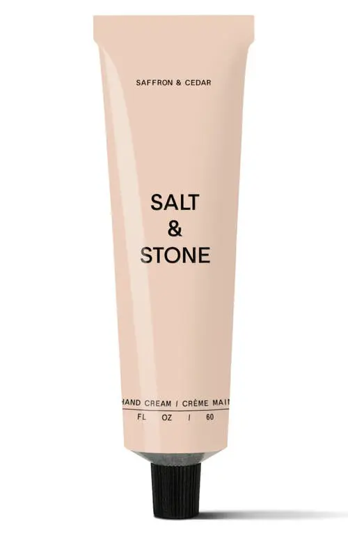 SALT & STONE Hand Cream - Saffron & Cedar