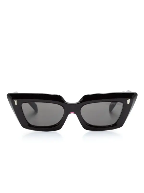 CUTLER & GROSS 1408 Cat-eye Frame Sunglasses - Black