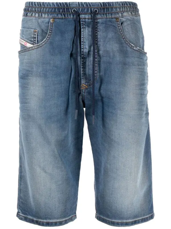 DIESEL® Elasticated Denim Shorts